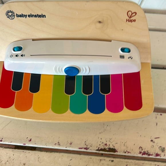 Baby Einstein | Toys | Baby Einstein And Hape Magic Touch Piano Wooden ...